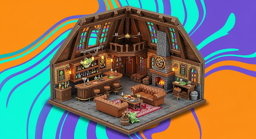 Designing a LEGO Kobold Lounge - By Bethany Kids
